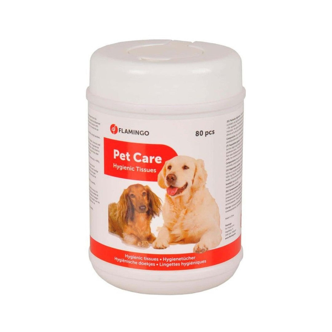 Flamingo Pet Care Hygienic Wipes – Petz.ae